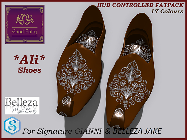 Second Life Marketplace - [Good Fairy] - Ali {Shoes} *FATPACK*